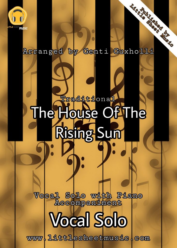 The House Of The Rising Sun (Piano & Vocal) – Littlesheetmusic