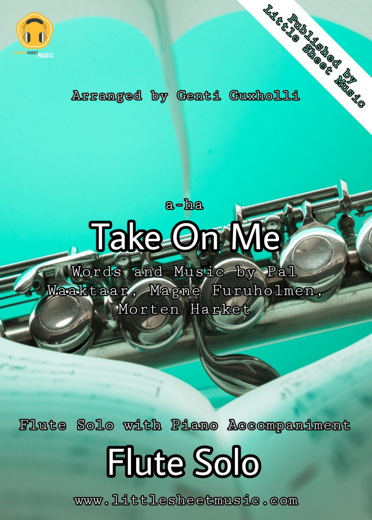 a-ha – Take On Me (Flute Solo) – Littlesheetmusic
