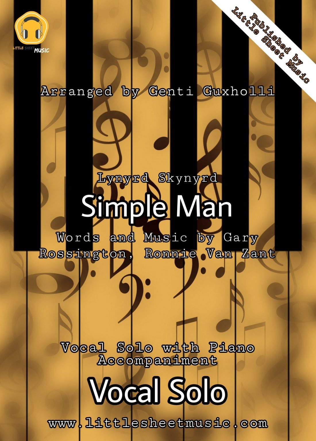 Lynyrd Skynyrd – Simple Man (Piano & Vocal) – Littlesheetmusic
